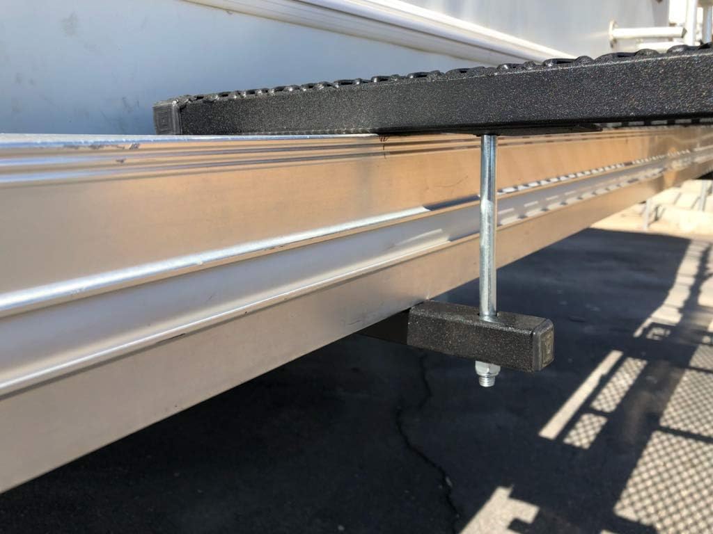 RV Bumper C Folding Storage Rack Heavy Duty Steel with Rugged Truck Be ...